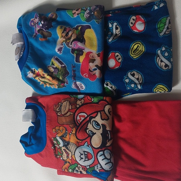 Nintendo | Pajamas | Super Mario Pj Bundle 67 | Poshmark